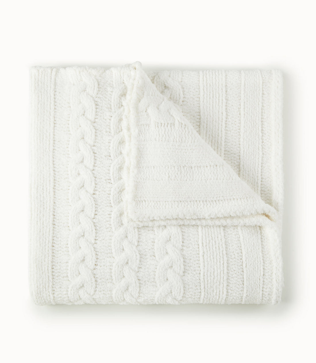 Cozy Knit Throw Blanket | Peacock Alley