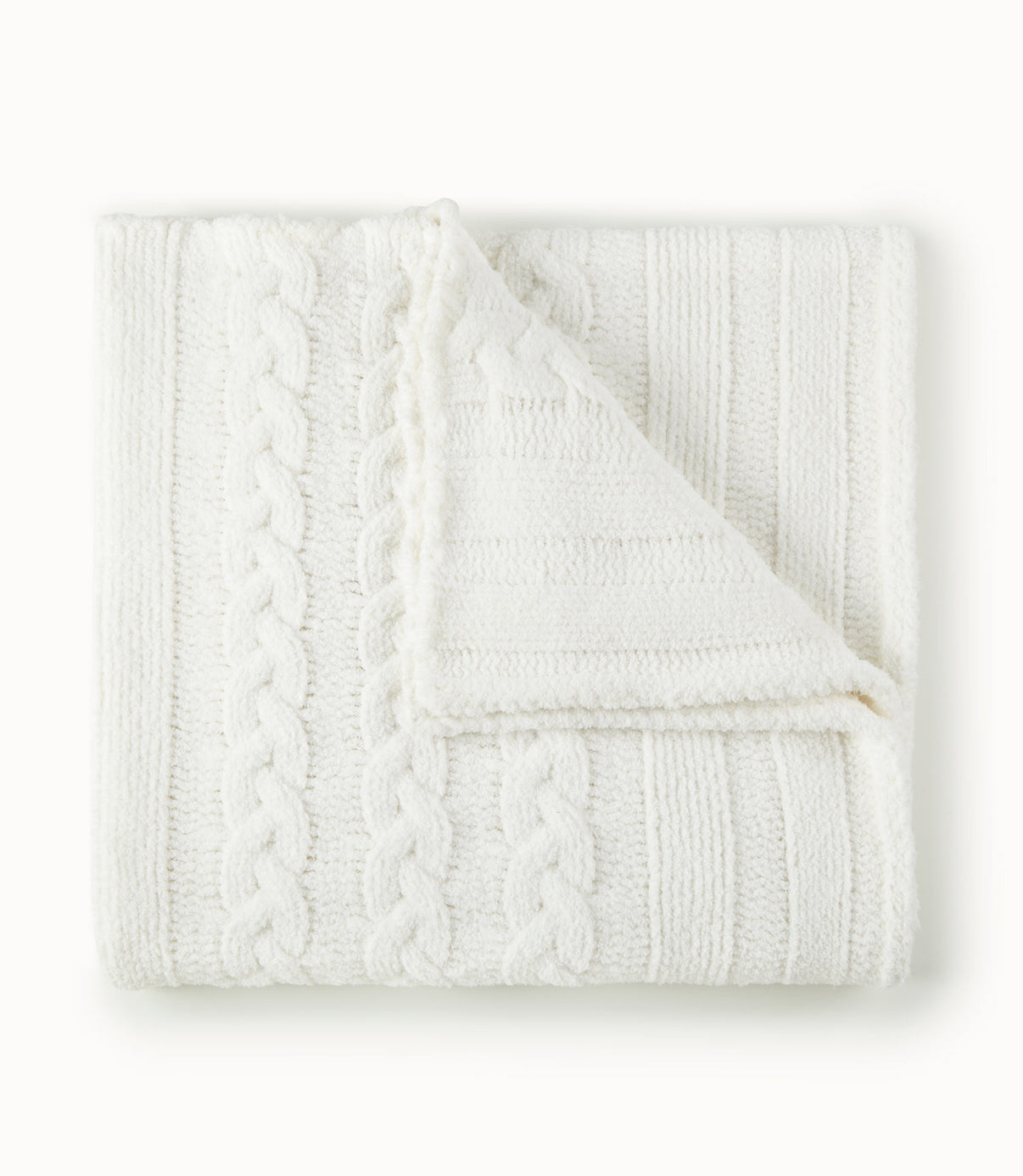 Cozy Knit Throw Blanket | Peacock Alley